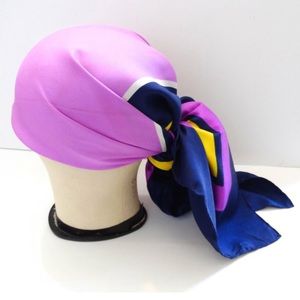 Yves Saint Laurent | Accessories | Ysl Vintage Color Block Silk Scarf ...